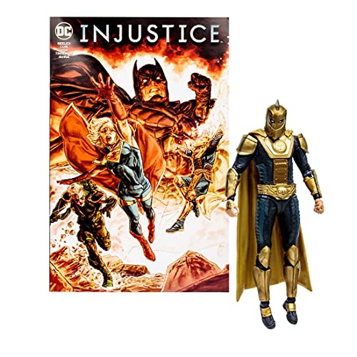 DC Direct - Injustice 2 - Page Punchers - 7" Dr. Fate Figure with Comic