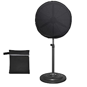 VEGARD Industrial Fan Cover, Outdoor Fan Cover, Heavy Duty Waterproof&Dustproof Cover for 24" Wall Mount Fan, Pedestal Fan and Outdoor Fans,Suitable for indoor and outdoor
