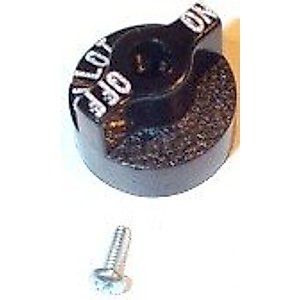 Robertshaw / Uni-Line 1751028 GAS COCK DIAL (BLACK)