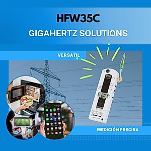 HFW35C EMF Meter RF Analyzer and RF Meter for High Frequency Range (2.4GHz - 6.0 GHz)