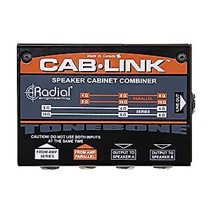 Radial Cab-Link Speaker Cabinet Combiner