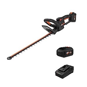 Worx Nitro 20V Brushless 22” Cordless Hedge Trimmer - WG263 (Battery & Charger Included)