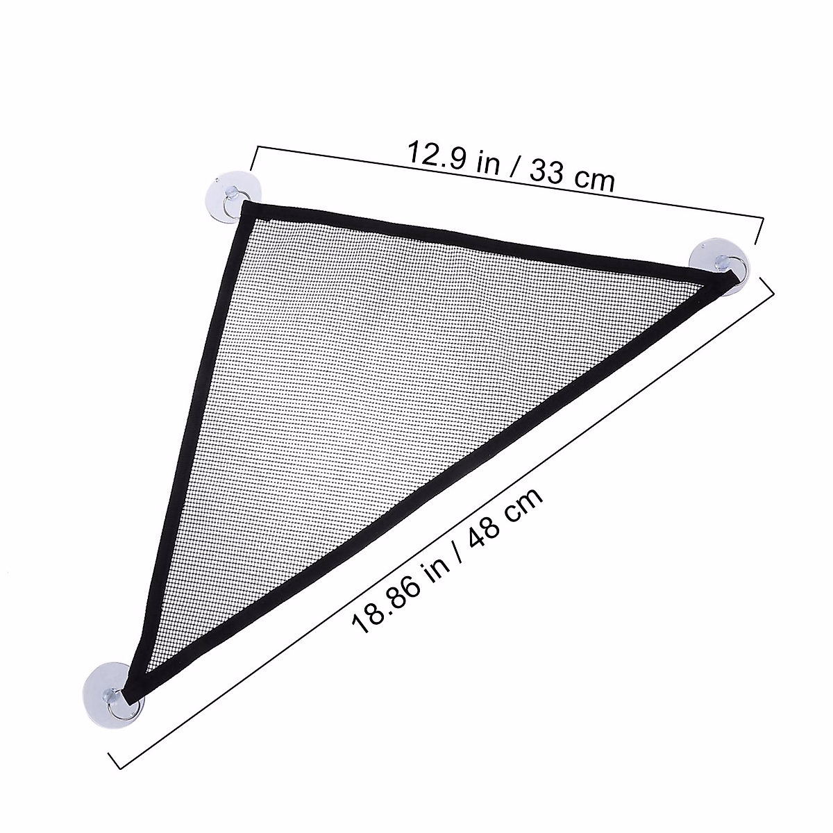 balacoo 2pcs Hammock Terrarium Accessories Reptiles Black Recliner Chair Reptichip Reptile Terrariums Chameleon Accessories Crawling Toys Small Recliner Lizards Pet Glass Mesh Surface