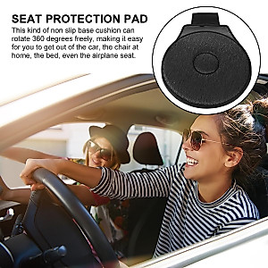 BESPORTBLE Rotating Car Seat Cushion, 360 Degree Swivel Car Seat Cushion Portable Rotating Car Cushion Non Slip Car Mat Protector for Pregnant Women Elderly