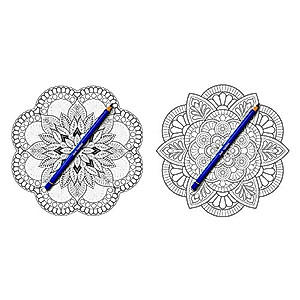 The Art of Mandala 2: Adult Coloring Book Featuring Calming Mandalas designed to relax and calm