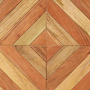 GOLINPEILO Dining Table Solid Acacia and Mango Wood, Kitchen Table of 47.2" x 23.6" x 29.9", Rectangular Dining Table, Industrial Design, with White Powder-Coated Steel Legs -AA