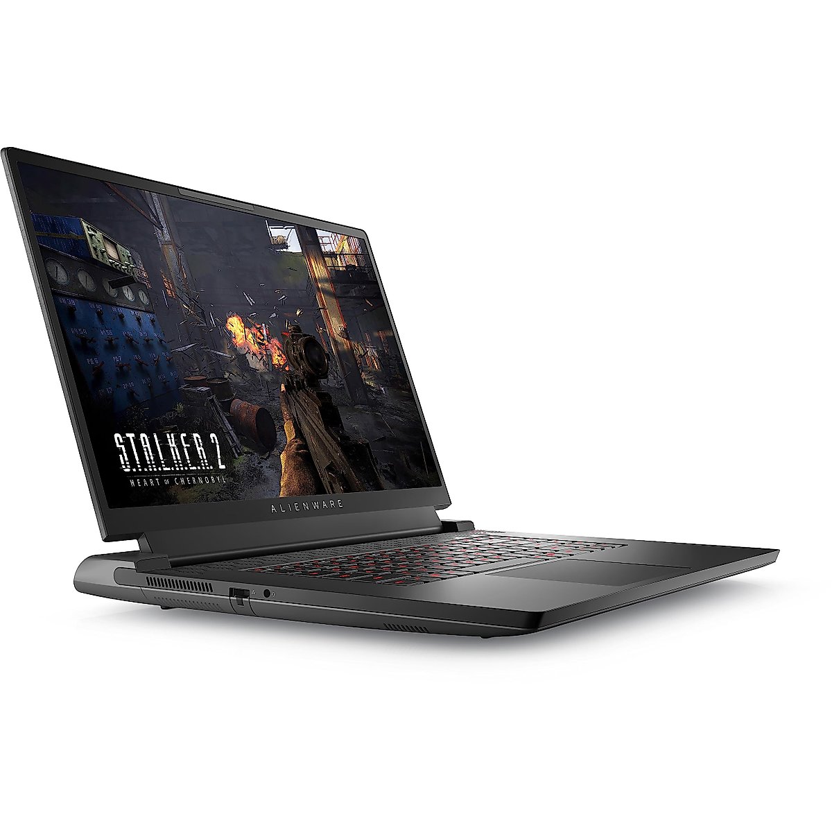 Alienware m17 R5 17.3" FHD 360Hz Gaming Laptop - AMD Ryzen 7 6800H 8-Core up to 4.70 GHz CPU, 32GB DDR5 RAM, 512GB NVMe SSD, GeForce RTX 3070 Ti 8GB GDDR6, Windows 11 Home, Dark Side of The Moon
