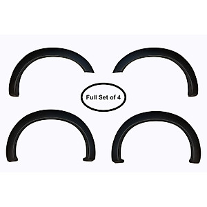 Monkey Autosports 2011-2016 Ford F250/F350 Factory/OE design Fender Flares | Set of 4 | Front Right, Front Left, Rear Right and Rear Left | Fits 2011-2016 FORD F-250 and F-350 (EXCLUDES Dually Models)