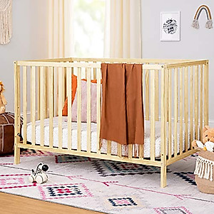 DaVinci Union 4-in-1 Convertible Crib in Natural, Greenguard Gold Certified, 1 Count (Pack of 1)