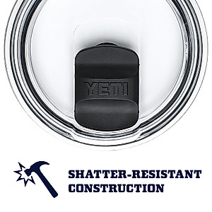 YETI Rambler 14 oz Stackable Mug, Vacuum Insulated, Stainless Steel with MagSlider Lid, Black