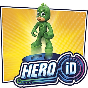 PJ Masks Toys Glow & Go Gekko-Mobile, Light Up Toy Cars, Includes Gekko Action Figure, Preschool Toys, Superhero Toys for 3 Year Old Boys and Girls and Up