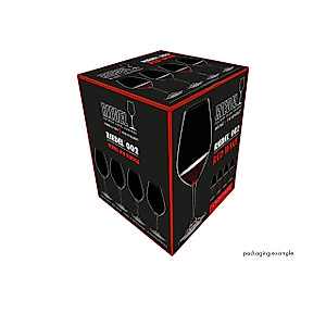 Riedel 6422/02-4 Red Wine Glasses, Set of 4, Riedel Wine Friendly Riedel 002, Red Wine, 30.0 fl oz (997 ml)