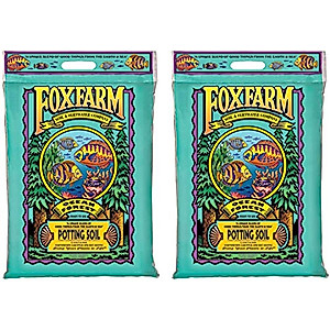 Fox Farm Ocean Forest 6.3-6.8 PH Plant Garden Potting Soil Mix, 40 Pounds-1.5 Cubic Feet (2 Pack)