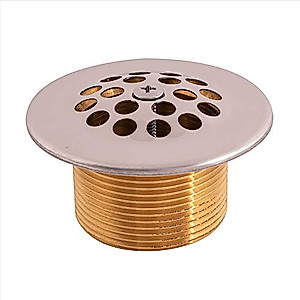 EZ-FLO Trip Lever Chrome Plated Brass Bath Drain Assembly with Drain Washer, 1-1/2 Inch x 11.5 Coarse Thread, 35269