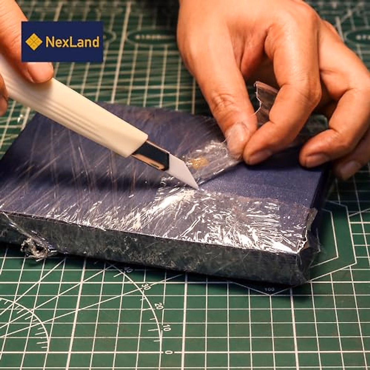 NexLand 2pack S1-P 9mm Utility Knife 60 Degree Tip with G3 Ultra-Sharp Ceramic Blade Snap Off Right Hand