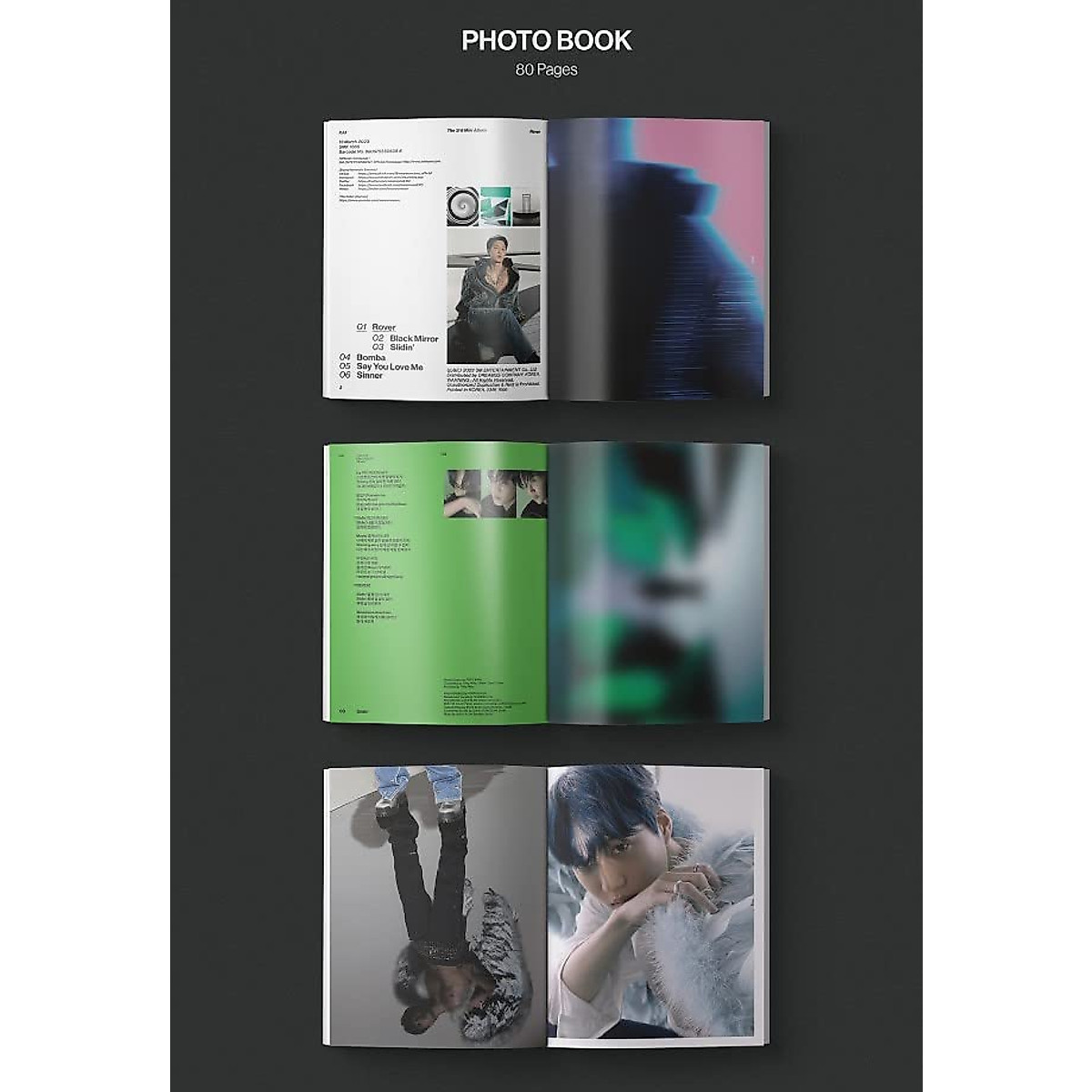 KAI Rover 3rd Minii Album Photo book Ver.2 (Folded Poster)