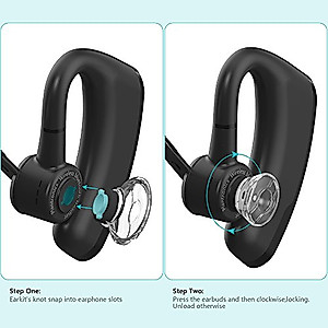 Voyager Legend Eartips Replacement for Plantronics 5200,Earbuds Ear Tips Eargels Foams for Plantronics Voyager Legend & Pro Bluetooth Headset-Small