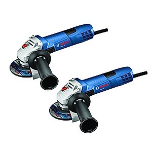 Bosch GWS8-45-2P 4-1/2" Small Angle Grinder (2 pack), Blue