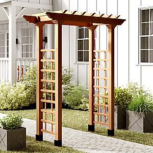 Sekcen 6 Pcs Fence Post Anchor Ground Spike 4x4 Metal Post Stake 24 Inch for Mailbox Deck Railing