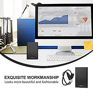 SOLUSTRE External Hard Drive Pc External Hard Drive 5 Pieces USB3. 0 Mobile Hard Drive USB3. 0 Mobile Hard Drive USB3. 0 Hard Disk Hard Disk HDD External Hard Drive Laptop Hard Drive