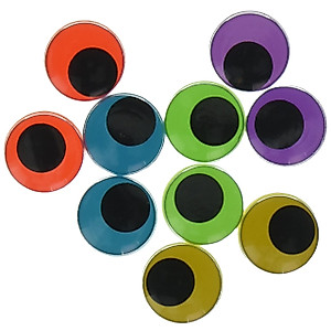 Darice, 80 Piece, Assorted Color Neon Eyes