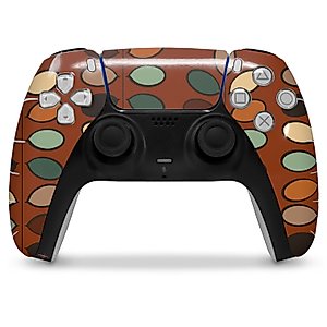 WraptorSkinz Skin Wrap compatible with Sony PS5 DualSense Controller Leafy (CONTROLLER NOT INCLUDED)