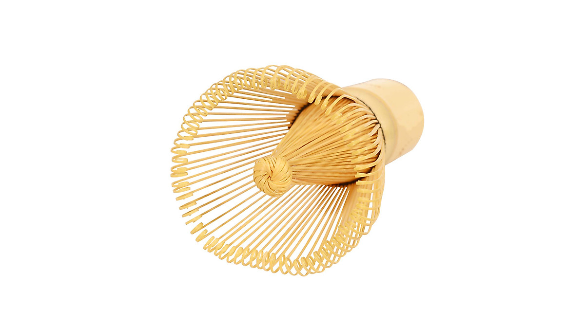 ARTDOU Golden Bamboo Matcha Whisk for Authentic Japanese Tea Ceremony
