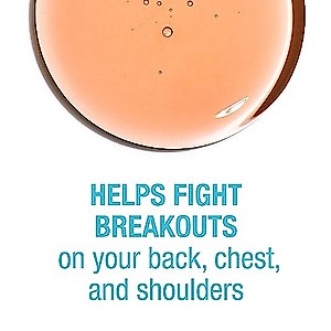 Neutrogena Body Clear Acne Body Wash with Glycerin & Salicylic Acid Acne Medicine for Acne-Prone Skin, Non-Comedogenic, 8.5 fl. oz (Pack of 6)