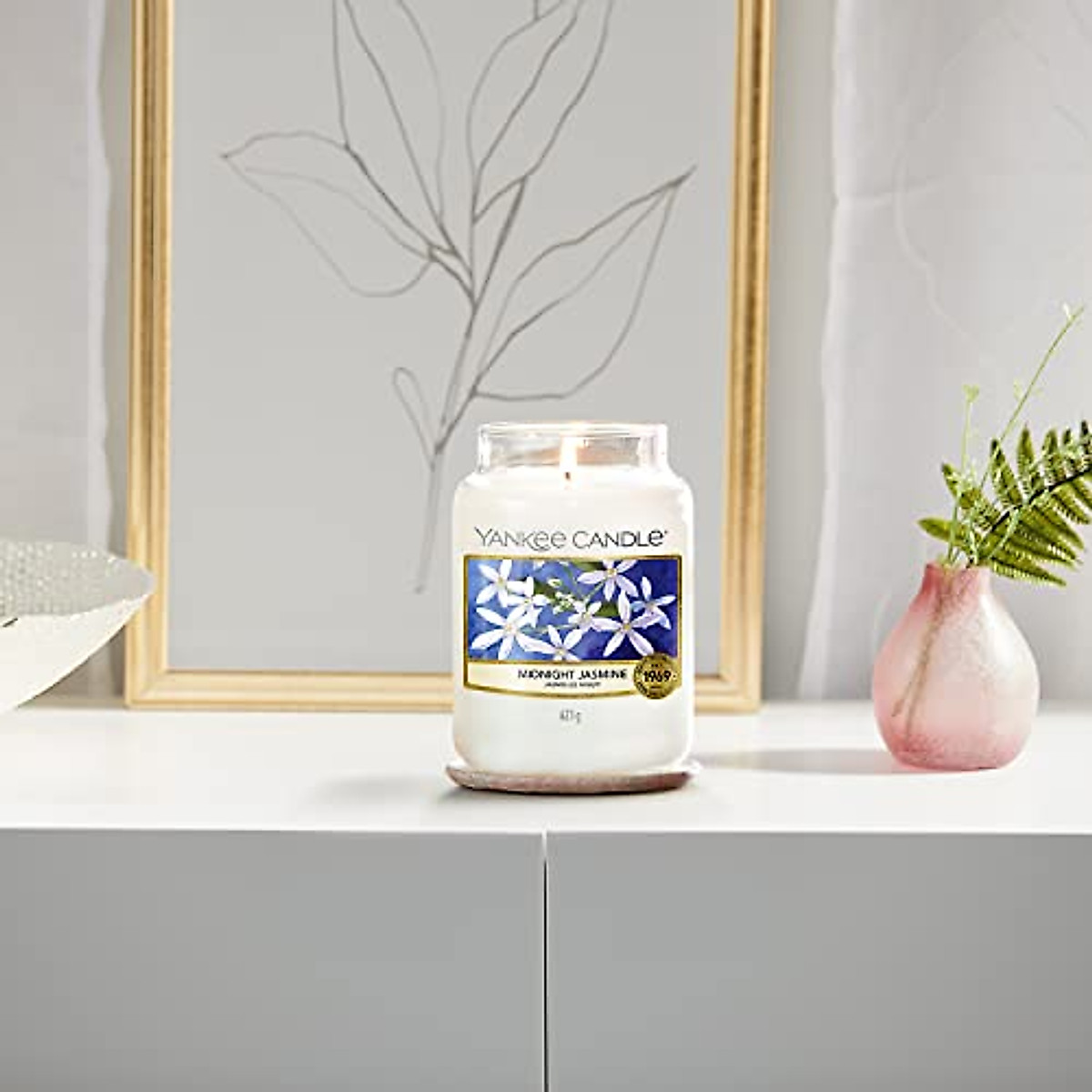 Yankee Candle 5038580000450 jar Large Midnight Jasmine YSDMJ, one Size