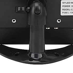 10.1 Inch TFT LCD Monitor, Remote Control Multi Porpose Detailed Pictures Portable Monitor for Kitchen for Bedside Table (US Plug)