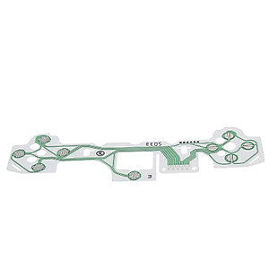 Kafuty-1 5 Set Flexible Flat Cable for PS5 Gamepad Handle, FPC Flexible Cable Replacement Part Accessory for PS5, Replacement Flex Ribbon Circuit Board for PS5 Controller Conductive Film