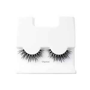 KISS Lash Couture Naked Drama False Eyelashes, Organza', Cushion Flexi Band, Contact Lens Friendly, Easy to Apply, Reusable Strip Lashes, Includes 1 Pair of Fake Lashes