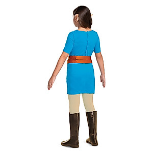 Link Costume for Kids, Official Zelda Breath of The Wild Costume, Classic Child Size Medium (7-8) Multicolored
