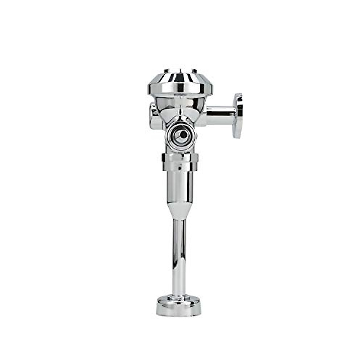 Zurn Z6003-YB-YC Aquaflush Exposed Manual Diaphragm Flush Valve with 3.5 GPF, Sweat Solder Kit, and Cast Wall Flange in Chrome