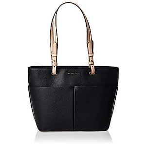 MICHAEL Michael Kors Bedford Medium Top Zip Pocket Tote Black One Size
