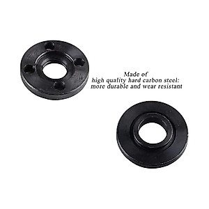 5Pcs Angle Grinder Spanner Wrench, Angle Grinder Tool Lock-nut Wrench Grinder Flange Nut Compatible With Milwaukee Dewalt 193465-4 Bosch Black Decker Ryobi 4.5" 5" 5/8-11 Parts