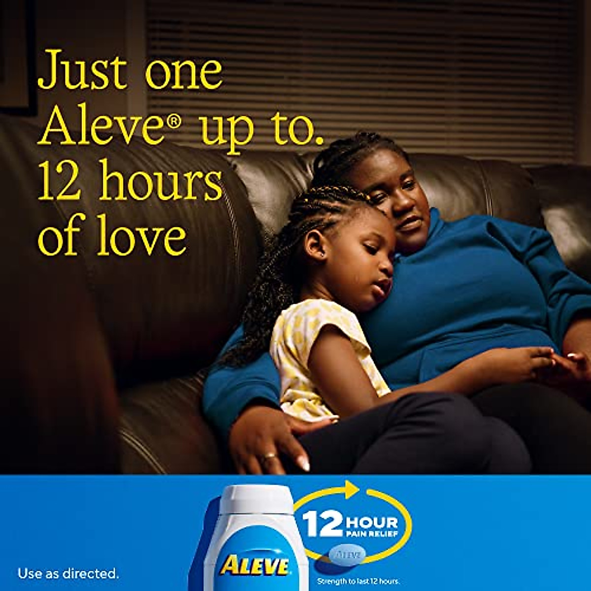 Aleve On The Go Pain Relief, Sachet Dispenser, 60 Individual Pouches