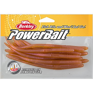 Berkley PowerBait Power Nightcrawler Natural, 6" (13 Count)