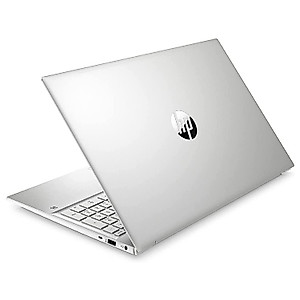 [Windows 11 Home] Newest HP Pavilion Laptop, 15.6" Full HD Display, AMD Ryzen 7 5700U Processor, Backlit Keyboard, Wi-Fi 6, Bluetooth, HDMI, USB Type-C, Silver (32GB RAM | 1TB SSD)
