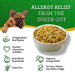Dr. Harvey's Specialty Diet Allergy Turkey Recipe, Human Grade Dog Food for Dogs with Sensitivities and Allergies, Trial Size (5.5 Ounces)