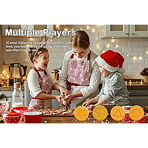 VAWcornic Squid Biscuits Sugar Pie Game Korean Sugar Candy Making Tools Set DALGONA Kit (18pcs in 1set), Mold, Press Stainless Steel