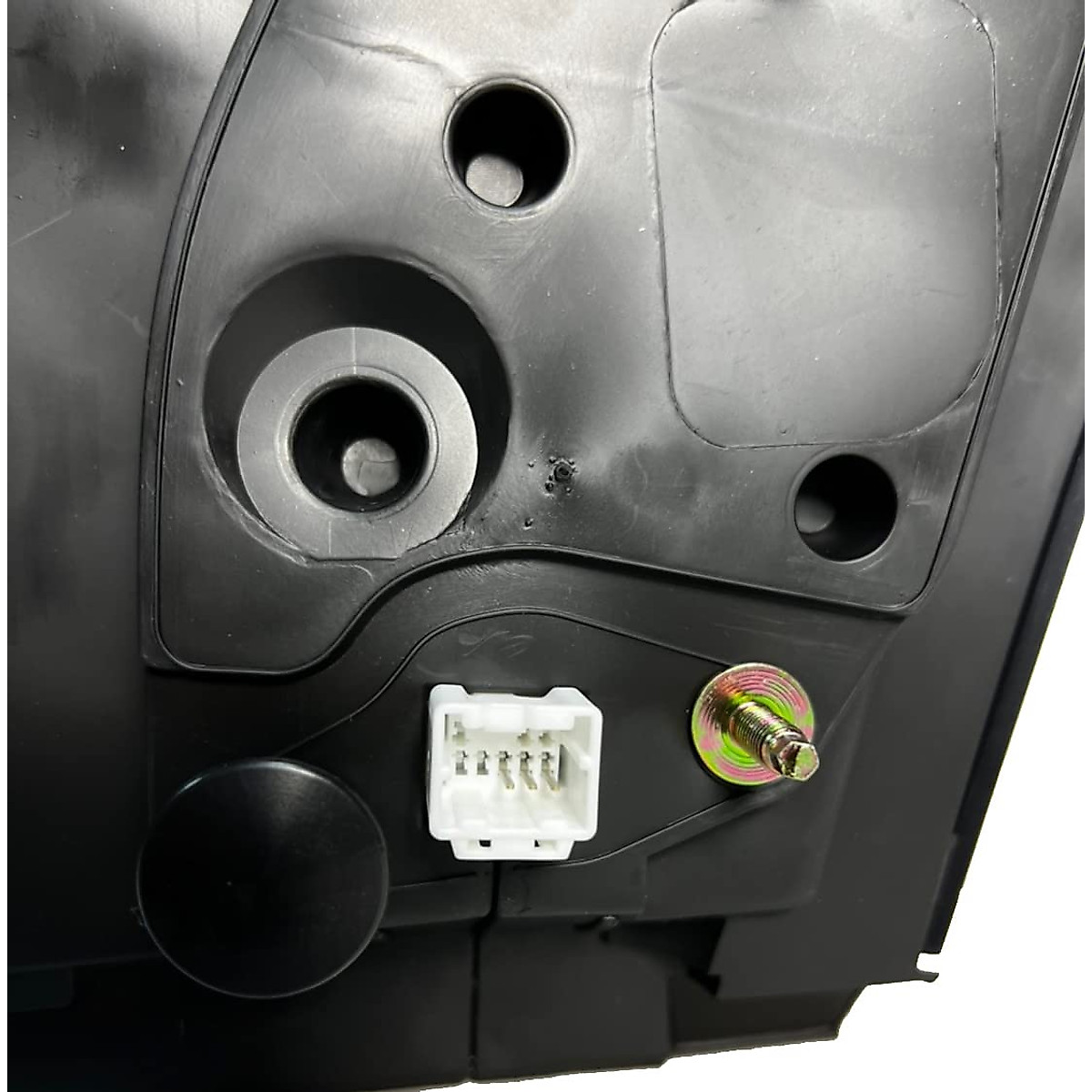 Dependable Direct Passenger Side Mirror for Nissan Sentra (2007 2008 2009 2010 2011 2012) Power Operation Unpainted Non-Heated Non-Folding Right Outside Rear View Replacement Door Mirror - NI1321167