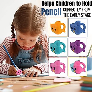 Mr. Pen- Owl Pencil Grips, 6 pcs, Pencil Grips, Cute Pencil Grips, Pencil Grips for Kids Handwriting, Pencil Grips for Kids, Finger Grips for Pencils, Writing Aids for Kid