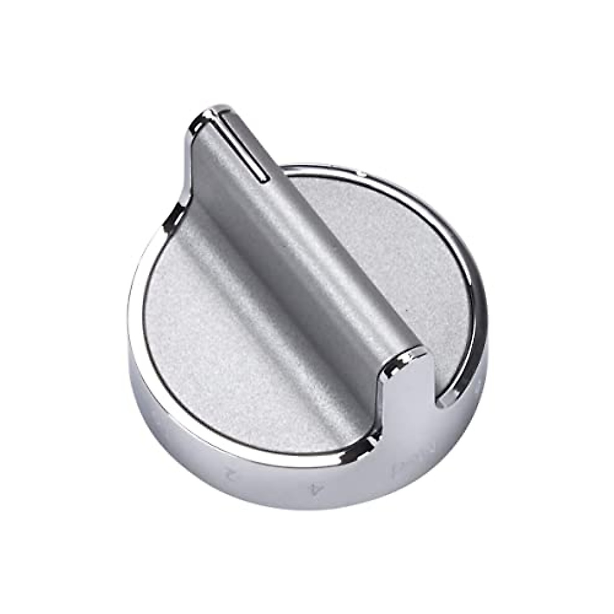 Whirlpool W10766544 Control Knob, Stainless Steel