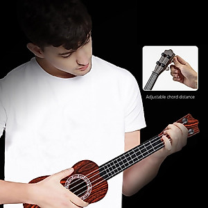 Ukulele, Ukulele for Kids, 16 Inches with 4 Strings Traditional Soprano Ukulele Instrument for Skill Improving Kids Play Early Educational Pre School Children Toddler #