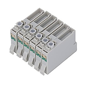 Hilitand Printing Ink Cartridge Ink Cartridge BK C M Y LC LM 6 Colors Printing Accessory Part for Photo Paper Document (T0821N/T0822N/T0823N/T0824N/T0825N/T0826N)