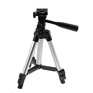 Navitech Lightweight Aluminium DSLR Camera Tripod Compatible with The Panasonic Lumix DMC-TZ58
