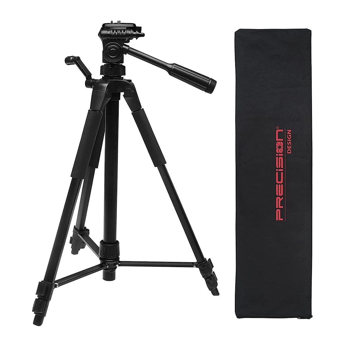 Pocket Radar Ball Coach/Pro-Level Speed Training Tool and Radar Gun Bundle with 360-Degree Rotating Tripod Mount and Tripod Stand with Carrying Bag and Rechargeable Batteries (3 Items)