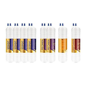 8EA Premium Replacement Water Filter 1 Year Set for SK Magic: WPU-9201U - 1 micron