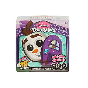 Disney Doorables Frozen Puffables Plush, Easter Basket Stuffers, 10-Inch Collectible Plush Stuffed Toy, Styles May Vary, Officially Licensed Kids Toys for Ages 3 Up, Gifts and Presents by Just Play